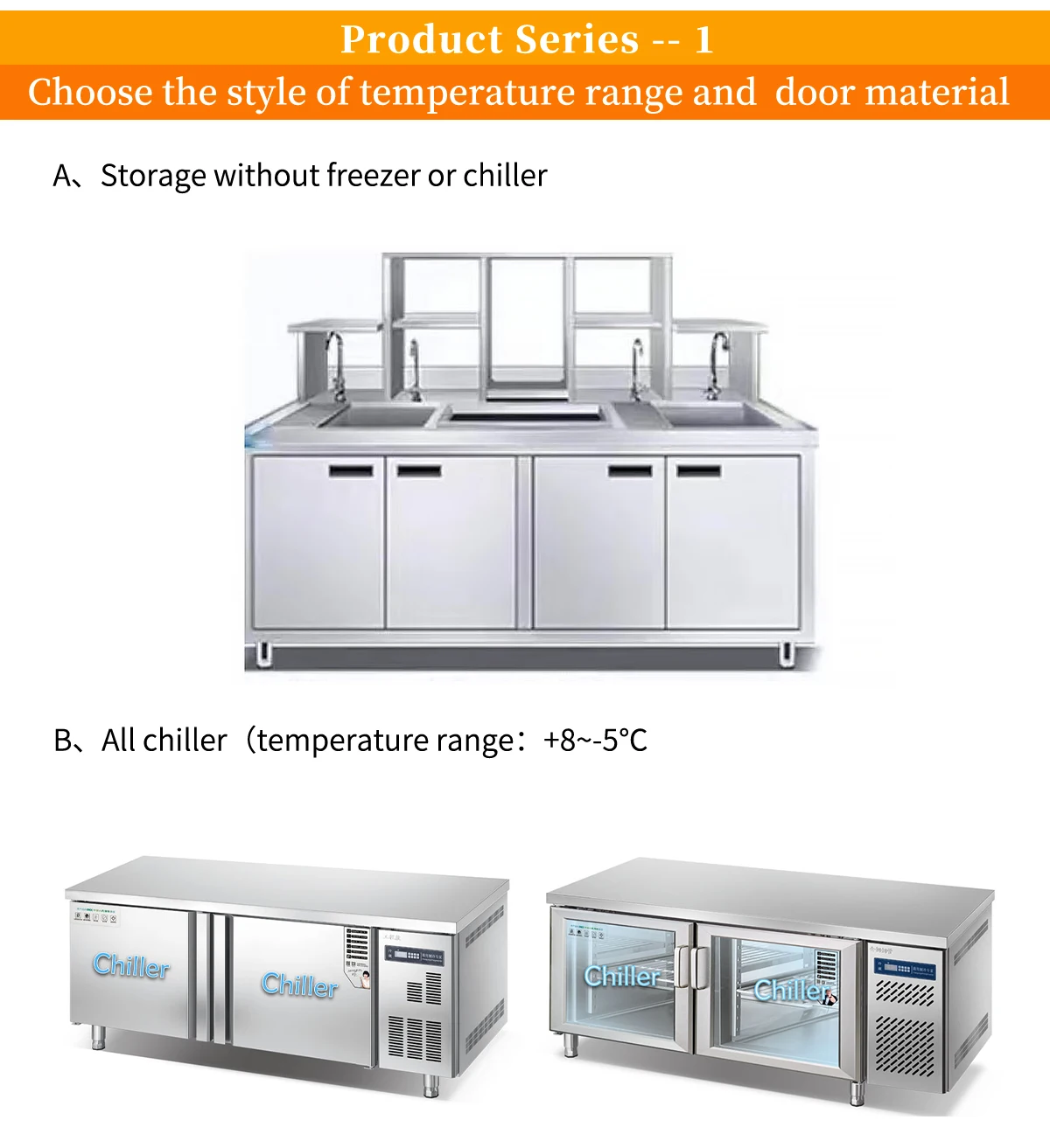 Milk Tea Counter Bar Counter Refrigerator And Freezer Bubble Tea ...