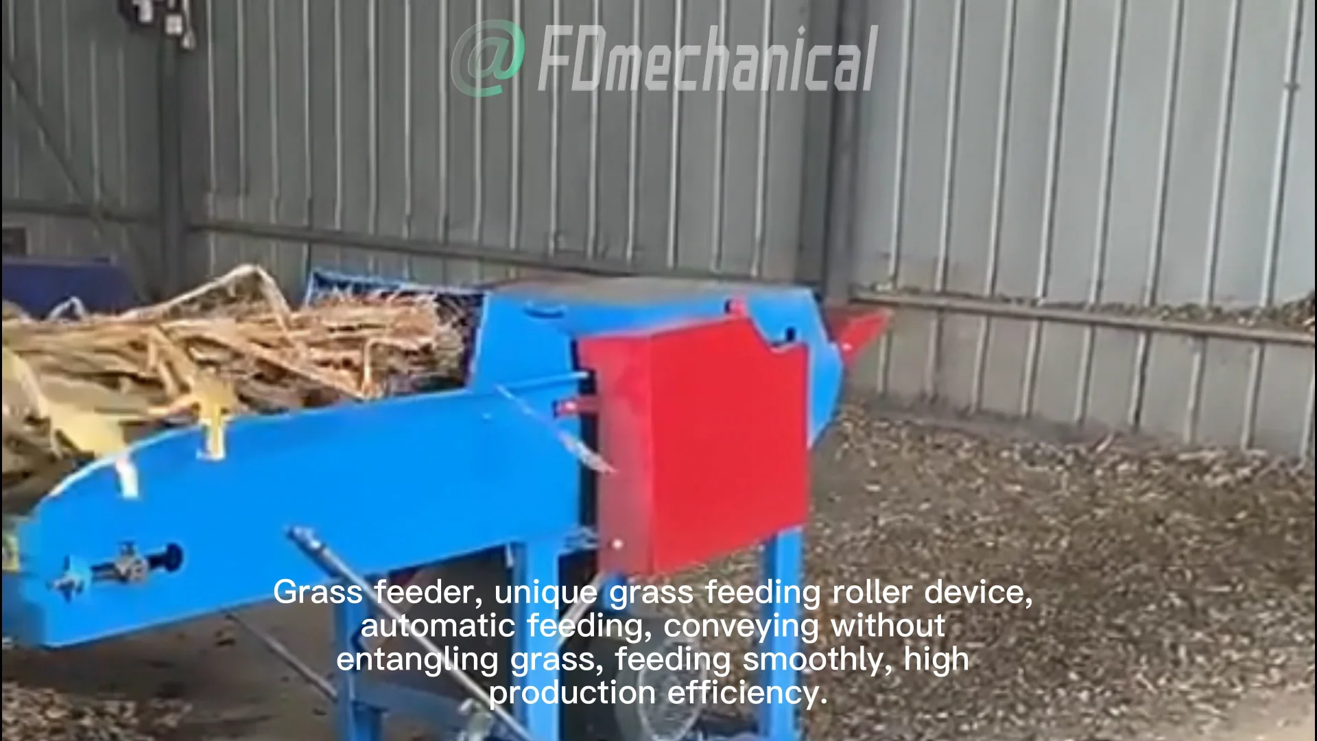 Farm Animal Feed Pto Driven Chaff Cutter With Diesel Engine France ...