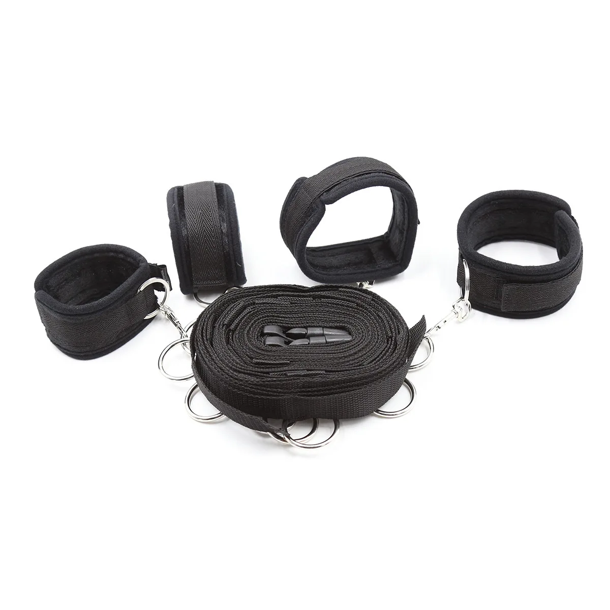 Restraint System Ankle And Wrist Sex Bondage Cuffs Bdsm Bondage Hand ...