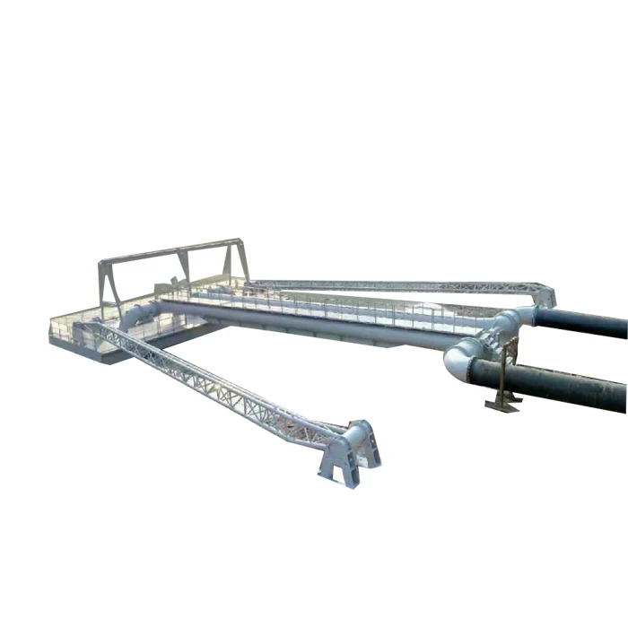 Siphon Floating Boat Pump Station Gravity Floating Dock Pump Station ...