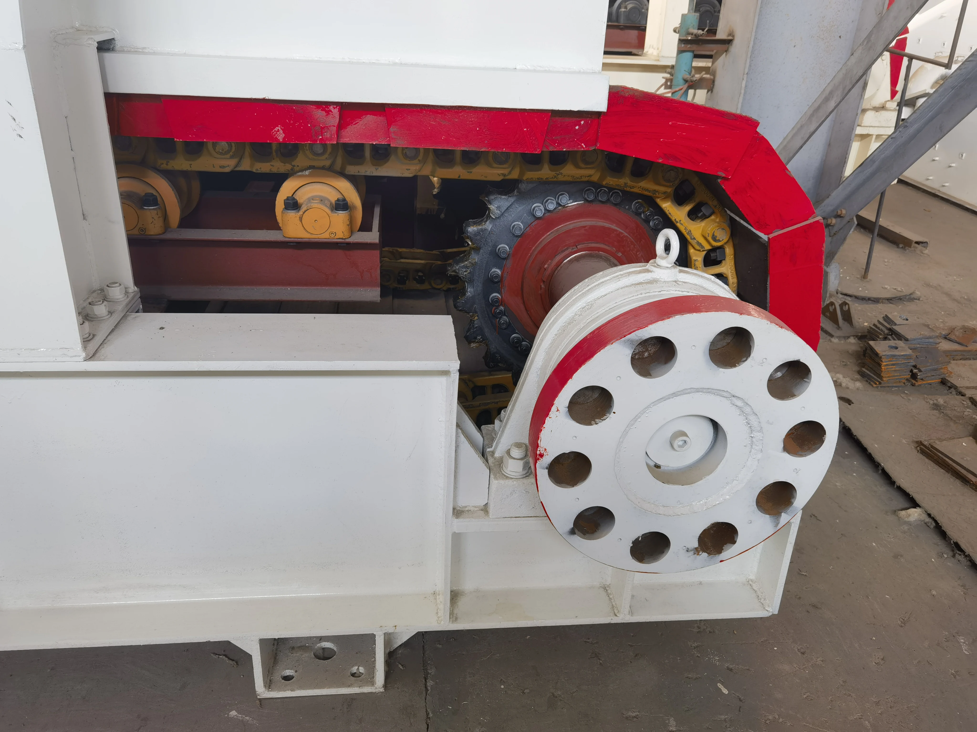 Hopper Mining Rationing Feeder Stable Operation Apron Chain Ind Feeder ...