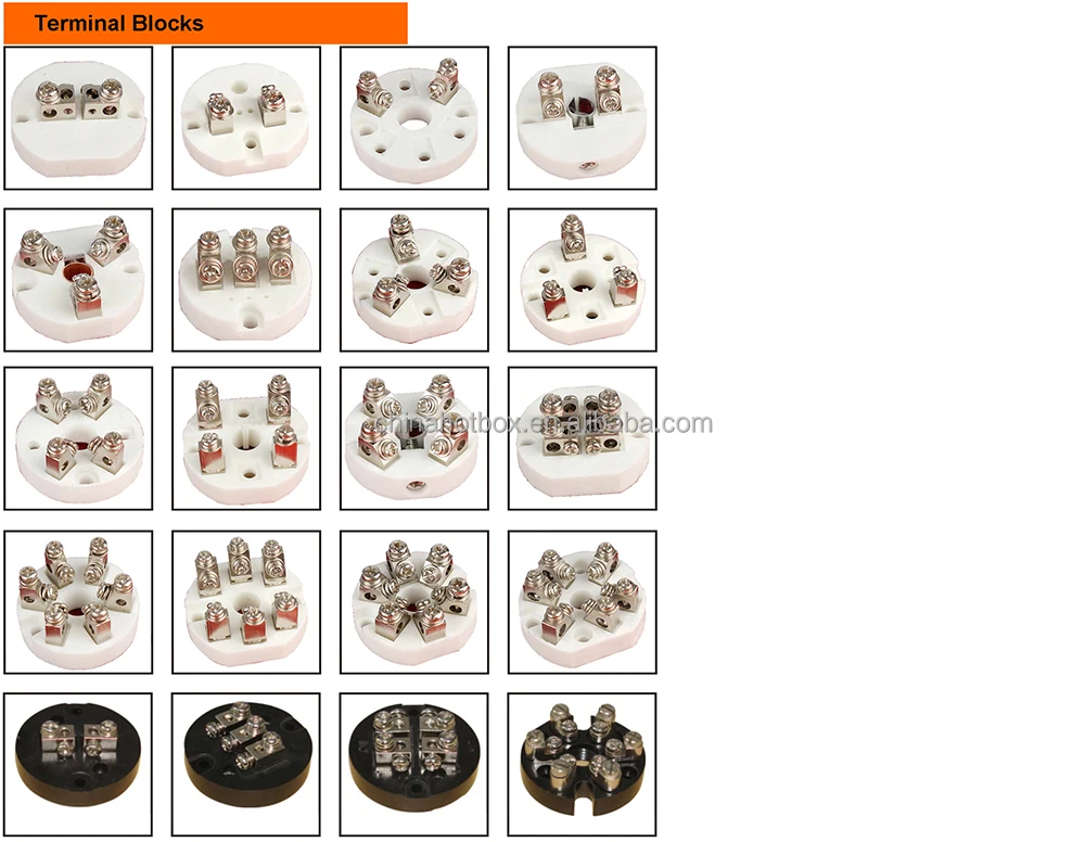 Thermocouple RTD Terminal Box KNE KSE for Temperature Sensors