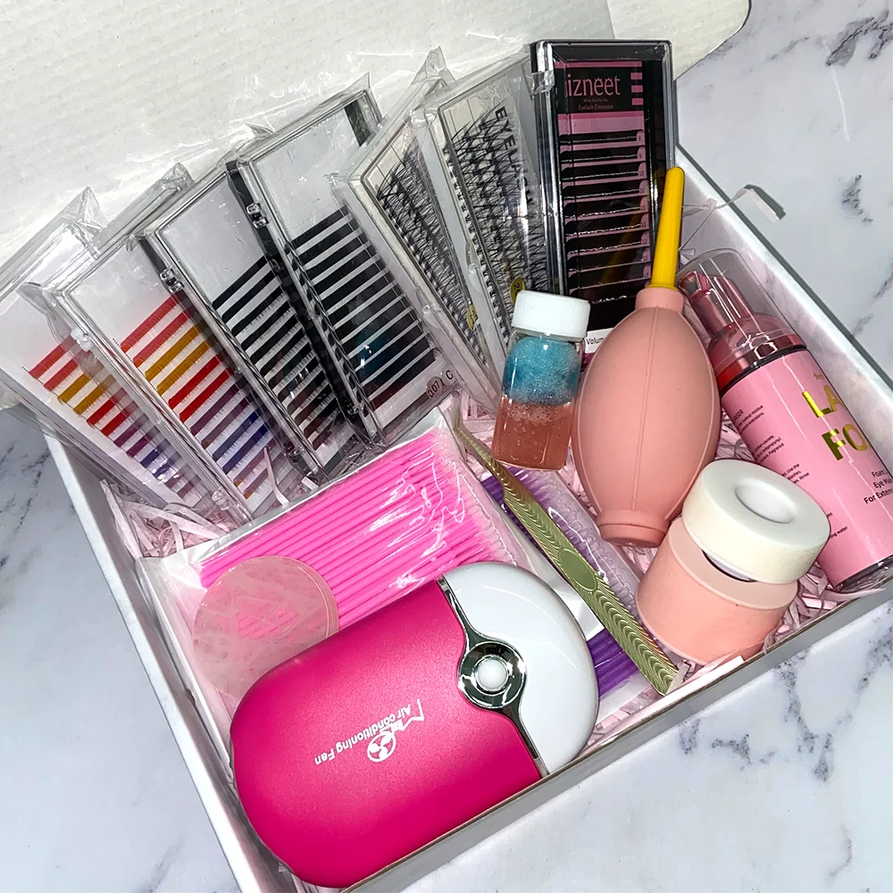 Eyelash Extension Training Kit Eye Lash Kit Lashkit Custom Starter Set ...