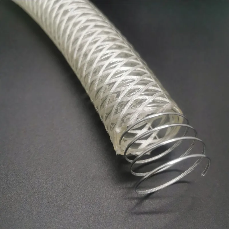 Factory Plastic Stainless Polyester Pipes Anti-static Pvc Fiber Steel ...