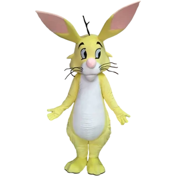 Bswm278 Life Size Yellow Rabbit Mascot Costume For Easter Party - Buy ...
