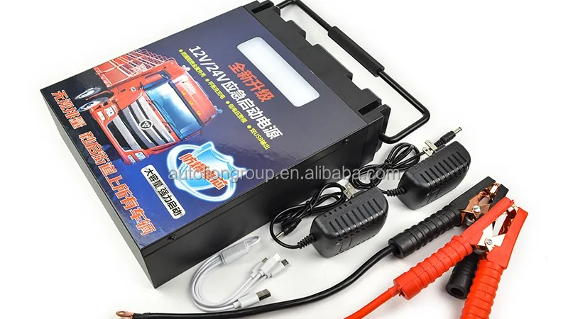 12v 24v Truck And Car Battery Booster Jump Starter Can Start Rv/bus ...