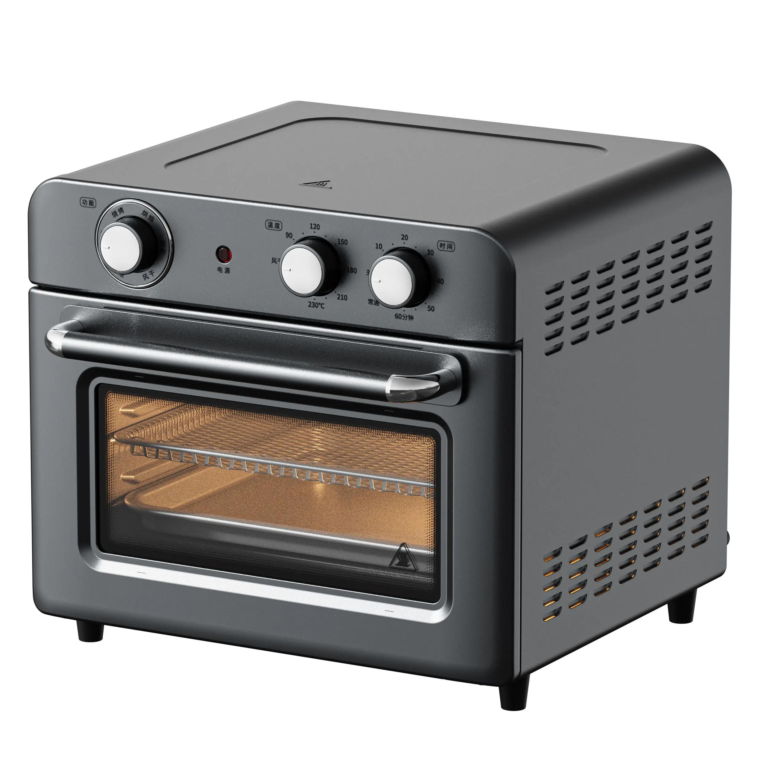 Eco Friendly Kitchen Oven 18l Multicolor Built-in Electric Toaster Oven ...