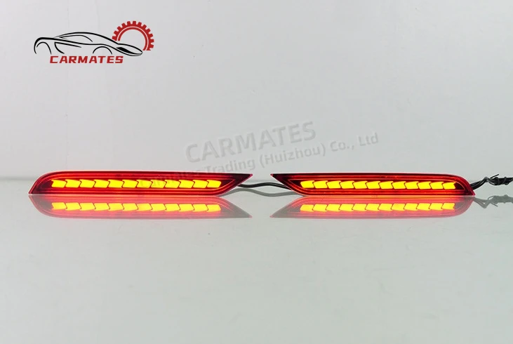 Carmates Led Drl Brake Light Taillight Driving Light Bumper Lamps With ...