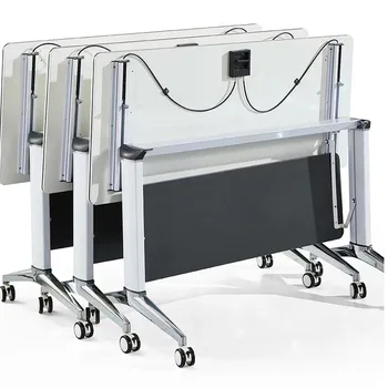 Meeting Room Furniture Folding Training Desk Computer Table With ...