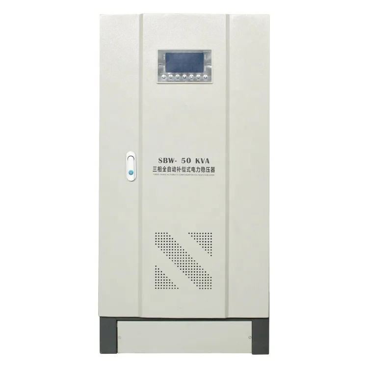 Sbw 50kva Three Phase Automatic Carbon Brush Voltage Stabilizer - Buy Sbw Three Phase Voltage ...
