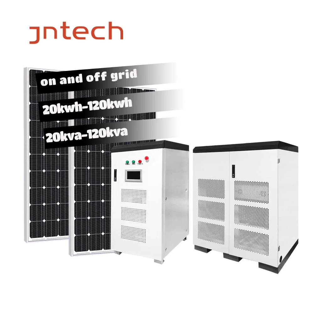 Jntech Solar Energy System 50 Kw 60kw 100kw 120kw With Mppt Lithium ...