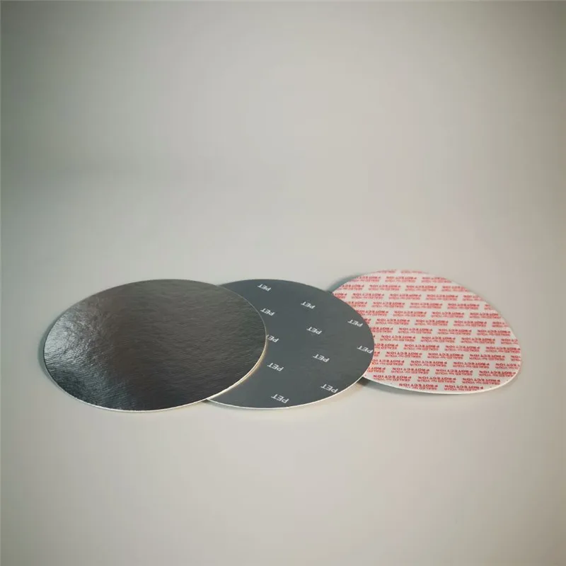 Customized Logo Printed Press Seal Aluminum Foil Heat Induction Cap ...