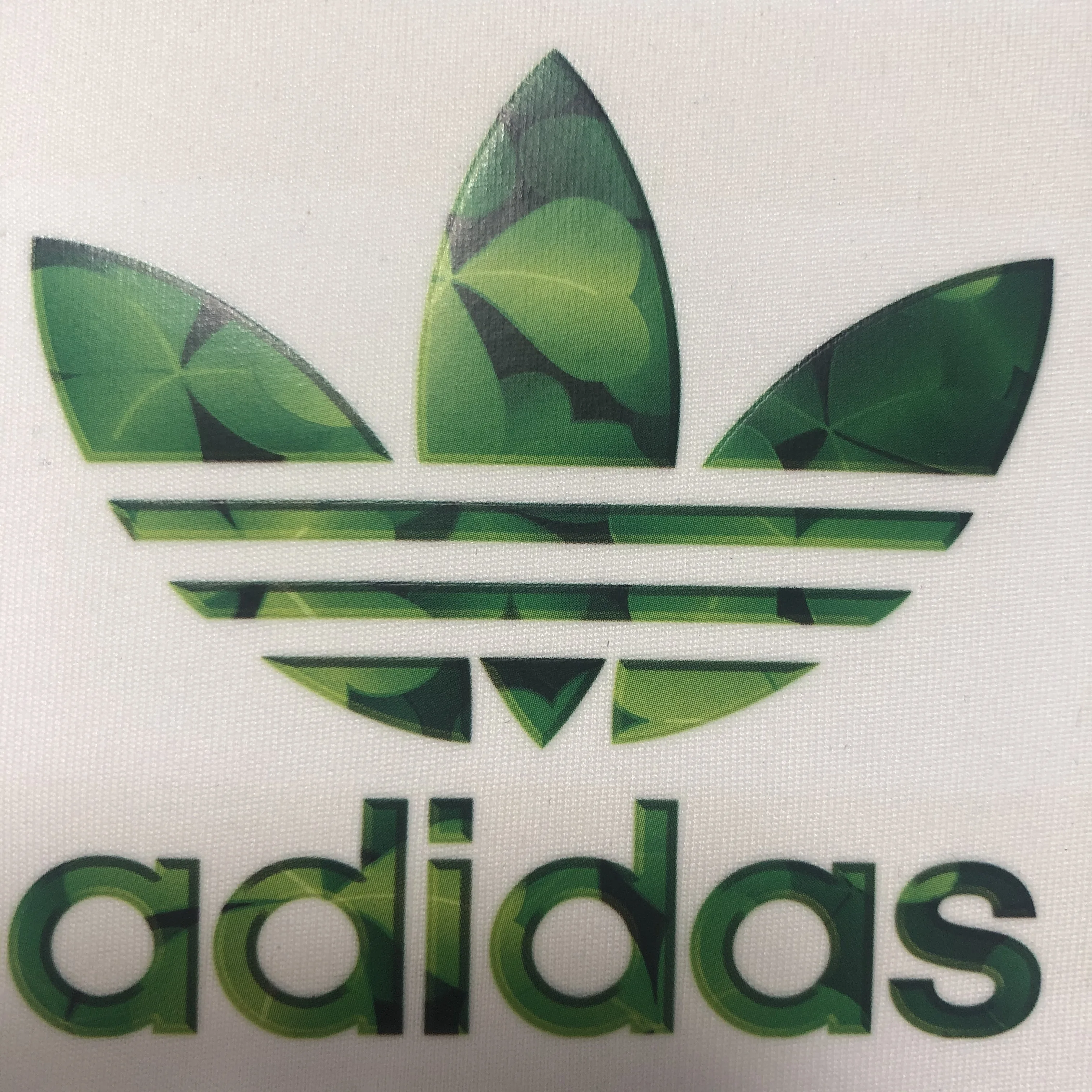 Customized 3d Flat Reflective Material Heat Transfer Logo Sticker For ...