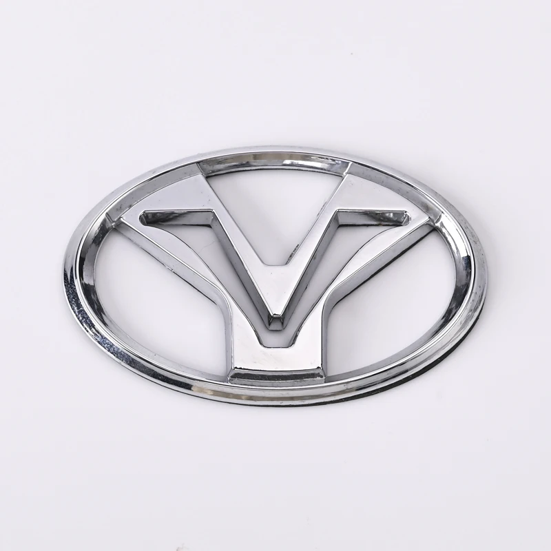 Factory Custom Premium Chrome silver 3D metal or abs plastic auto car ...