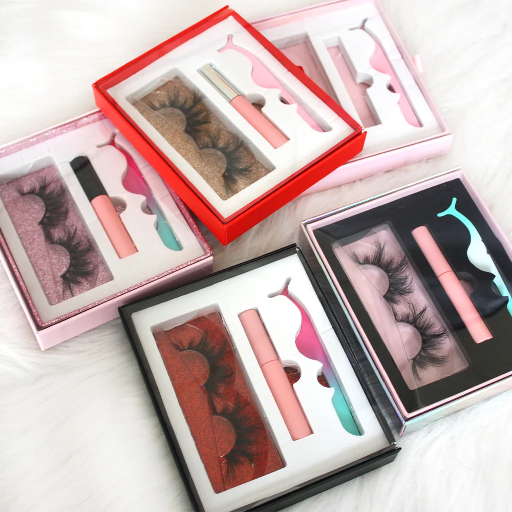 Empty Eye Lash Packaging Box - Luxury 3D Mink Lashcases