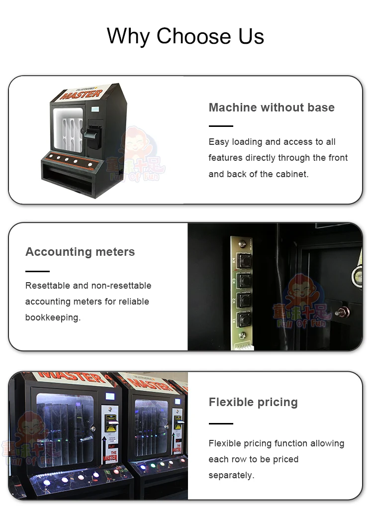 Super Functional Pull Tab Ticket Dispenser - Full of Fun
