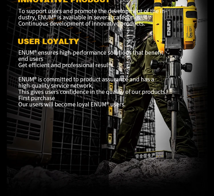 ENUM Electric Hammer Drill - Heavy Duty Rotary Hammer Drills