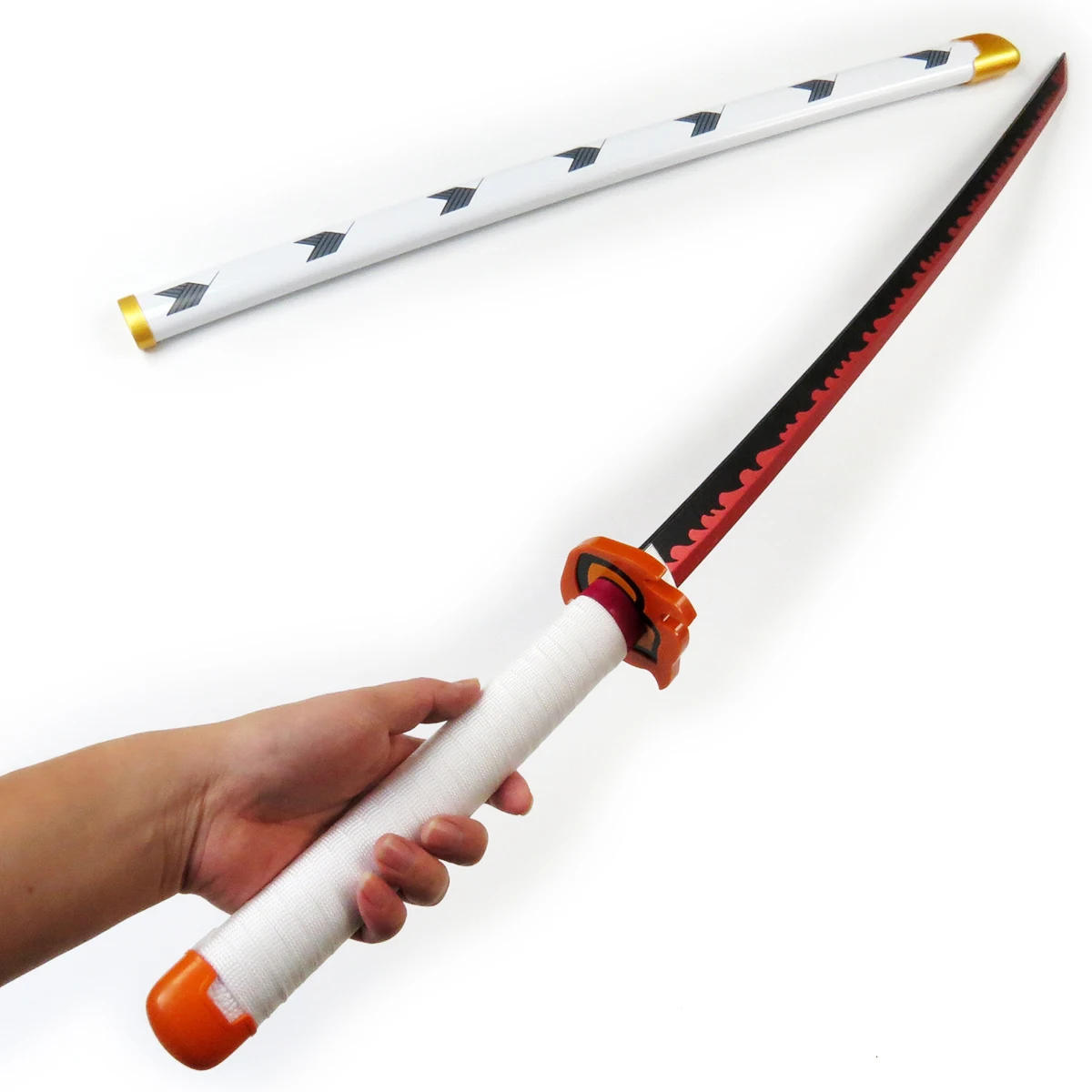 Popular Anime Demon Slayer Toy Sword Bamboo Japan Cosplay Swords for ...