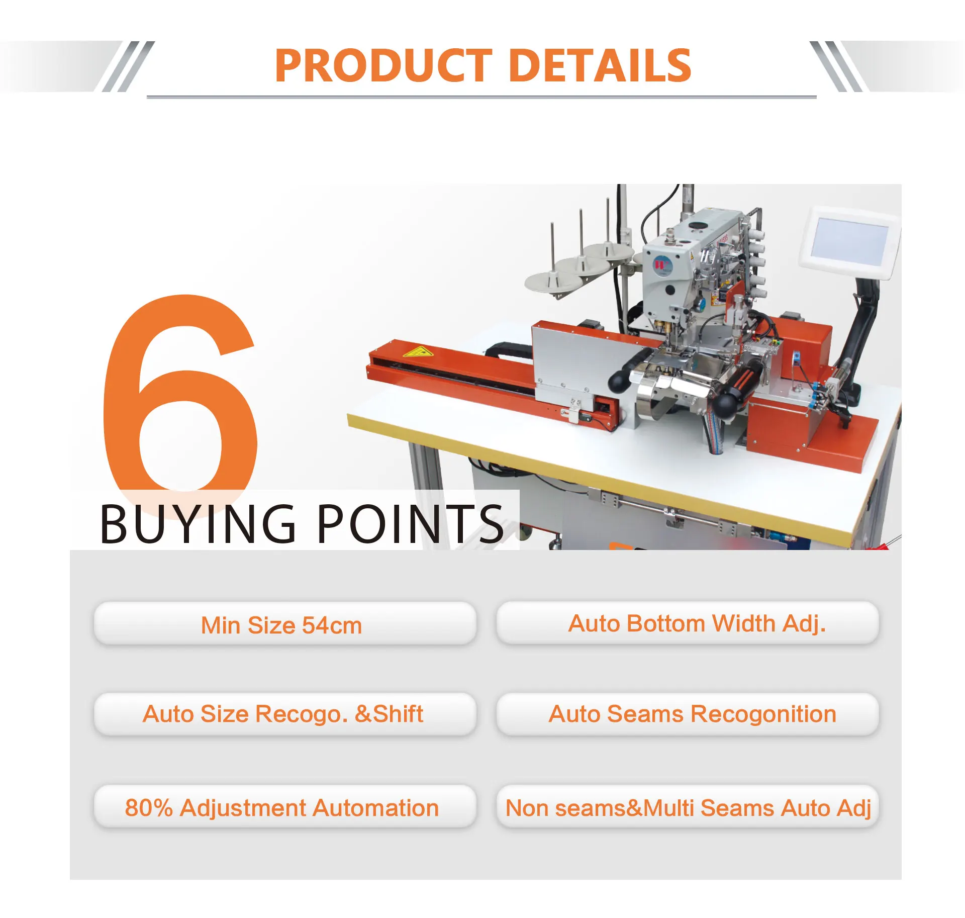 Professional Bottom Hemming Sewing Machine For Garment Automation - Buy ...