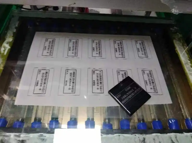 A4 Size Self Inking Flash Stamp Seal Maker Photosensitive Seal Stamping ...