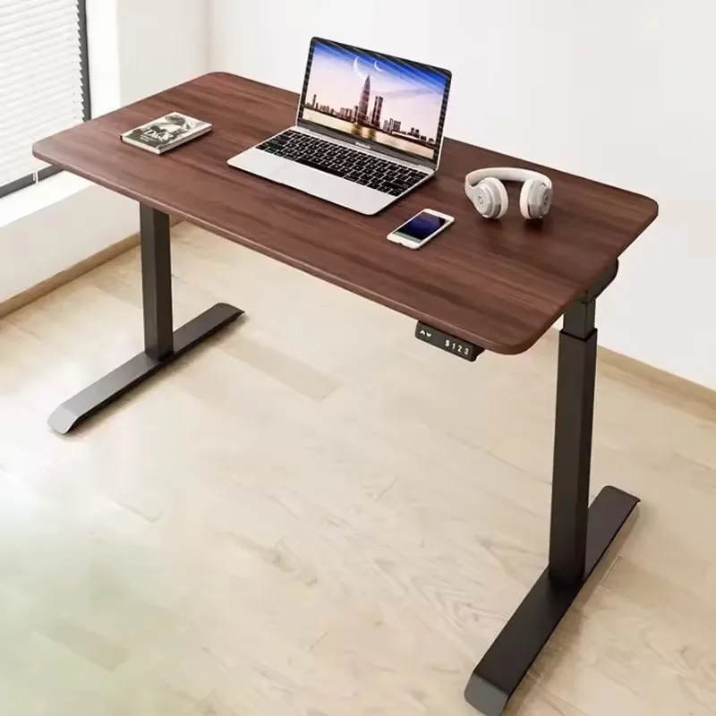 Foldable Electric Height Adjustable Wooden Computer Desk Sit-stand Lift ...