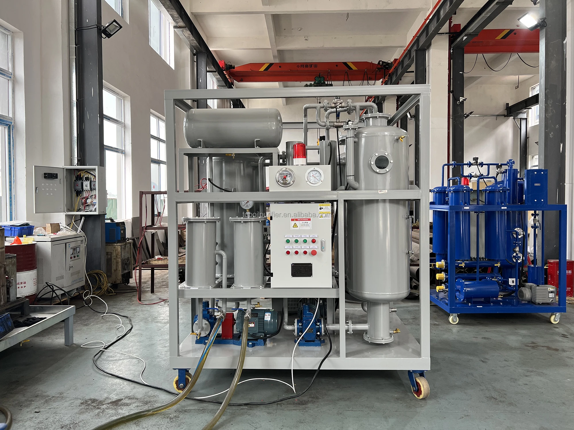 Flash Distillation Tech Coolant Hydraulic Oil Recovery Transformer Oil ...