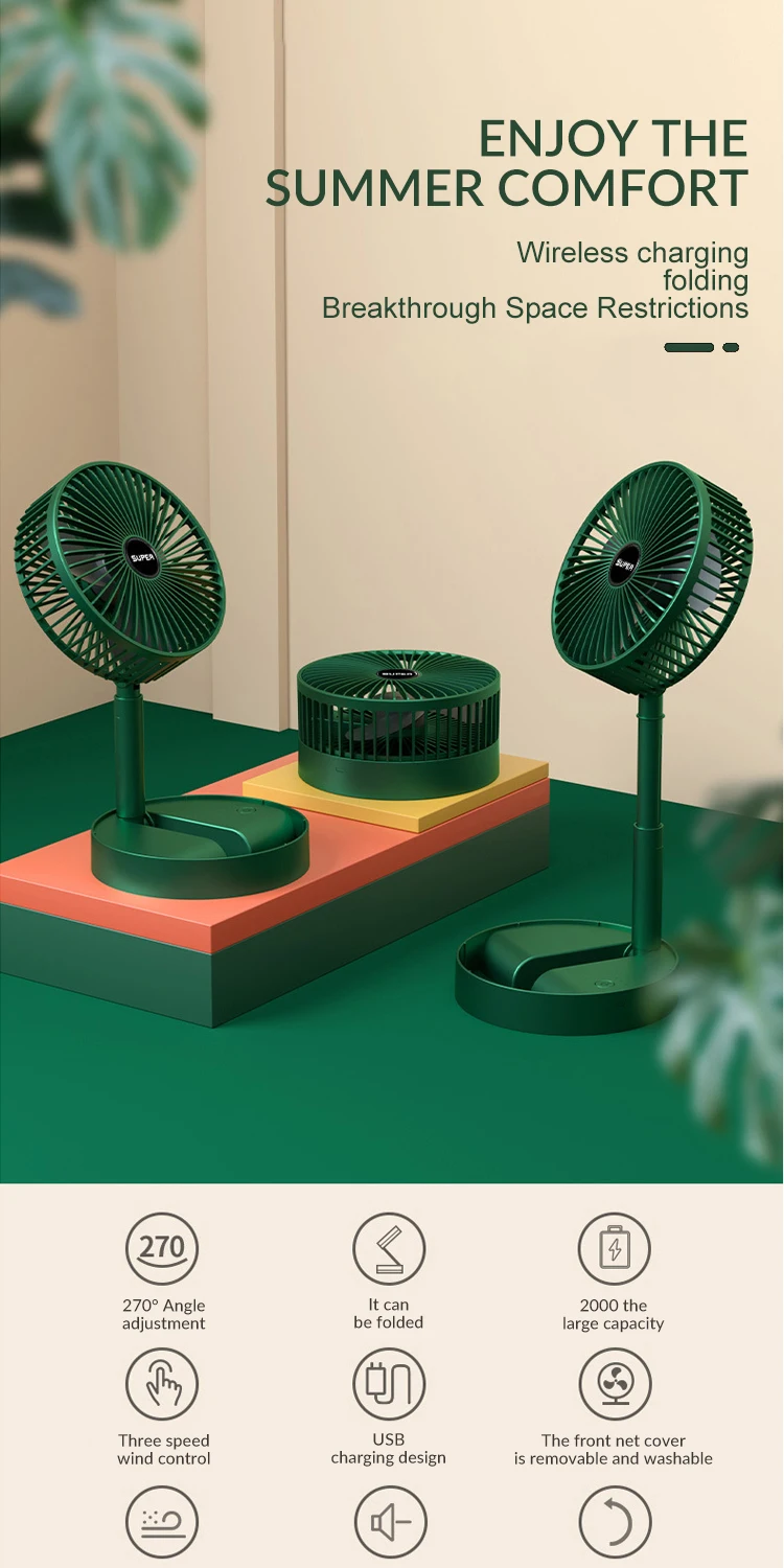 Mini USB Cooling Fans - Portable and Foldable Solutions