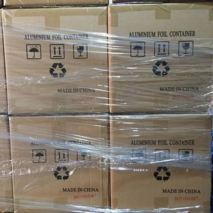 1800ml Disposable Aluminium Foil Smoothwall Foil Container For Take Out ...