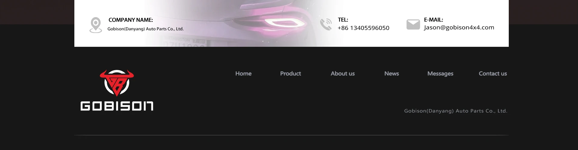 Company Overview - Gobison(Danyang) Auto Parts Co., Ltd.