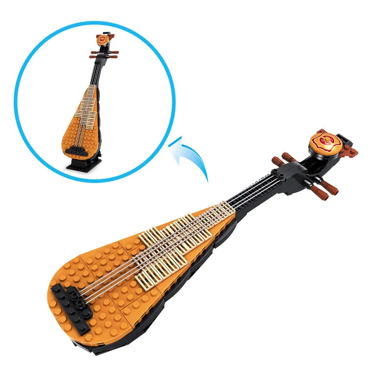 Chinese Ancient Musical Instruments Pipa Model Girl Promo Gift Building ...