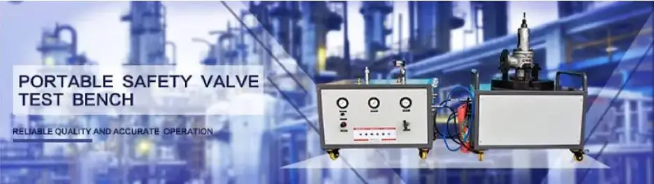 ODMT Custom Make PSV Calibration Pressure Relief Test Bench