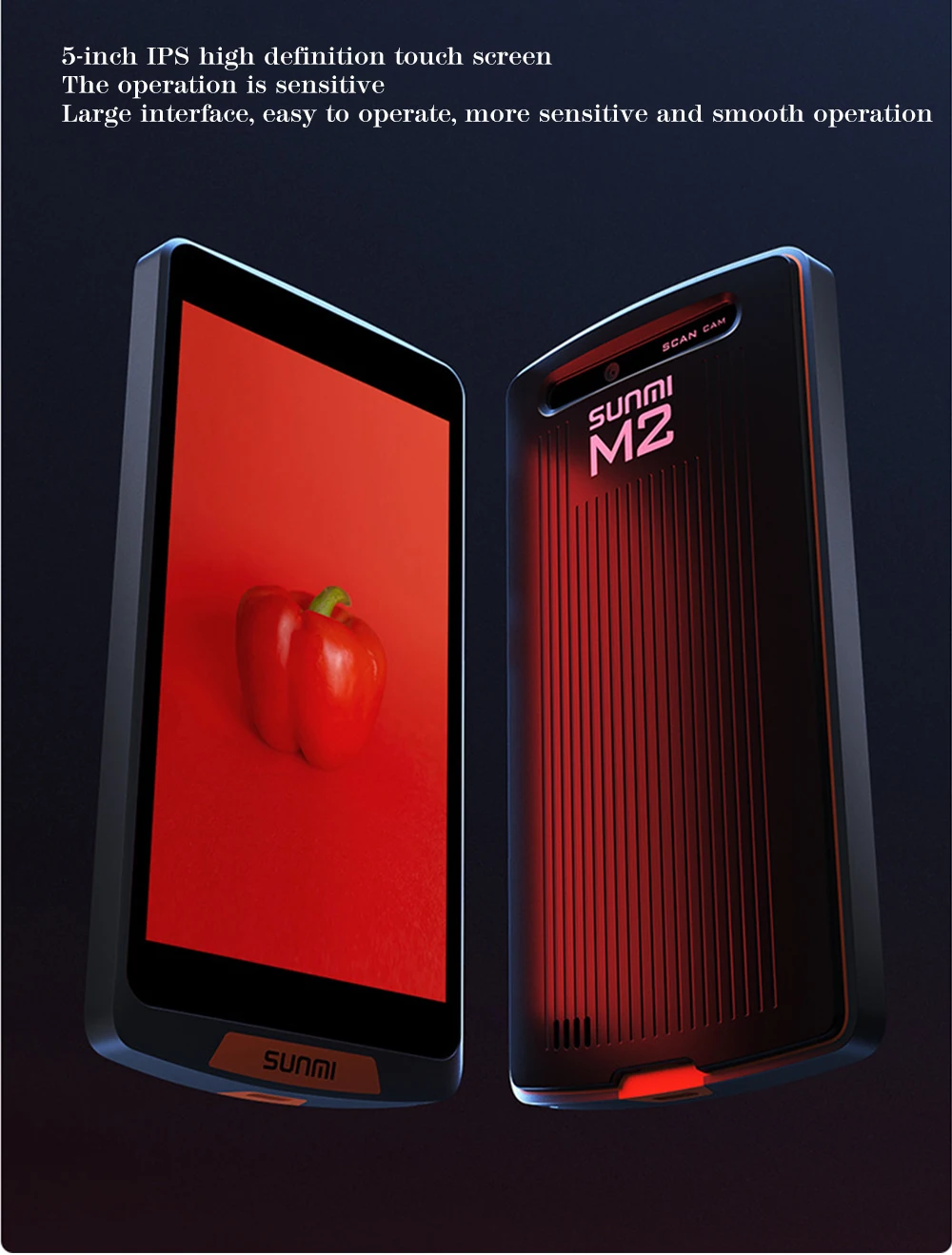 Pos Machine Android Sunmi M2 Restaurant Food Ordering Device Android ...