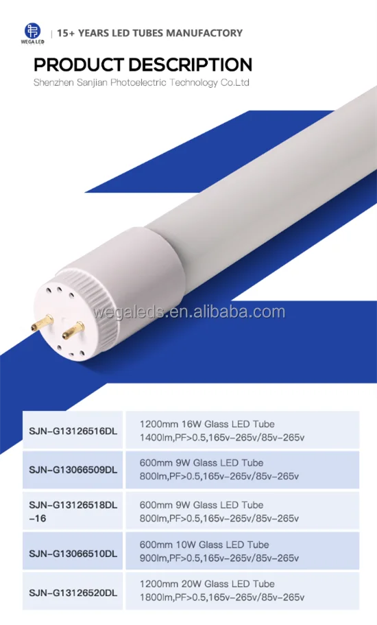 2024 Hottest 1.2m T8 Led Bulbs 48 Inch T8 Led Tubes 24w 20w 18w 180lm/w ...