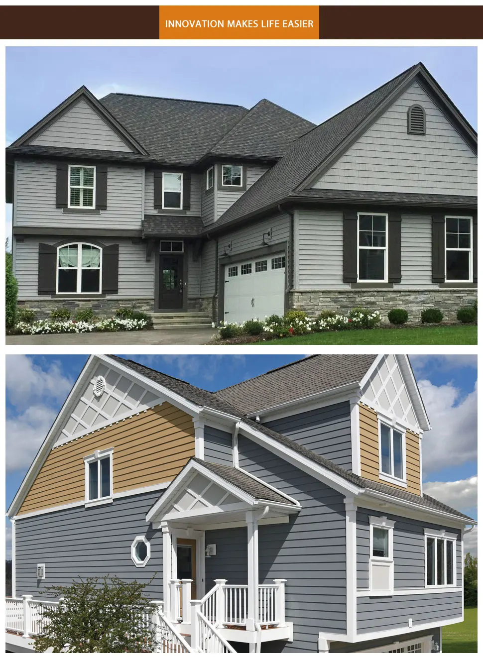 Easy Installation Exterior Pvc Vinyl Siding for House,overstock Vinyl ...