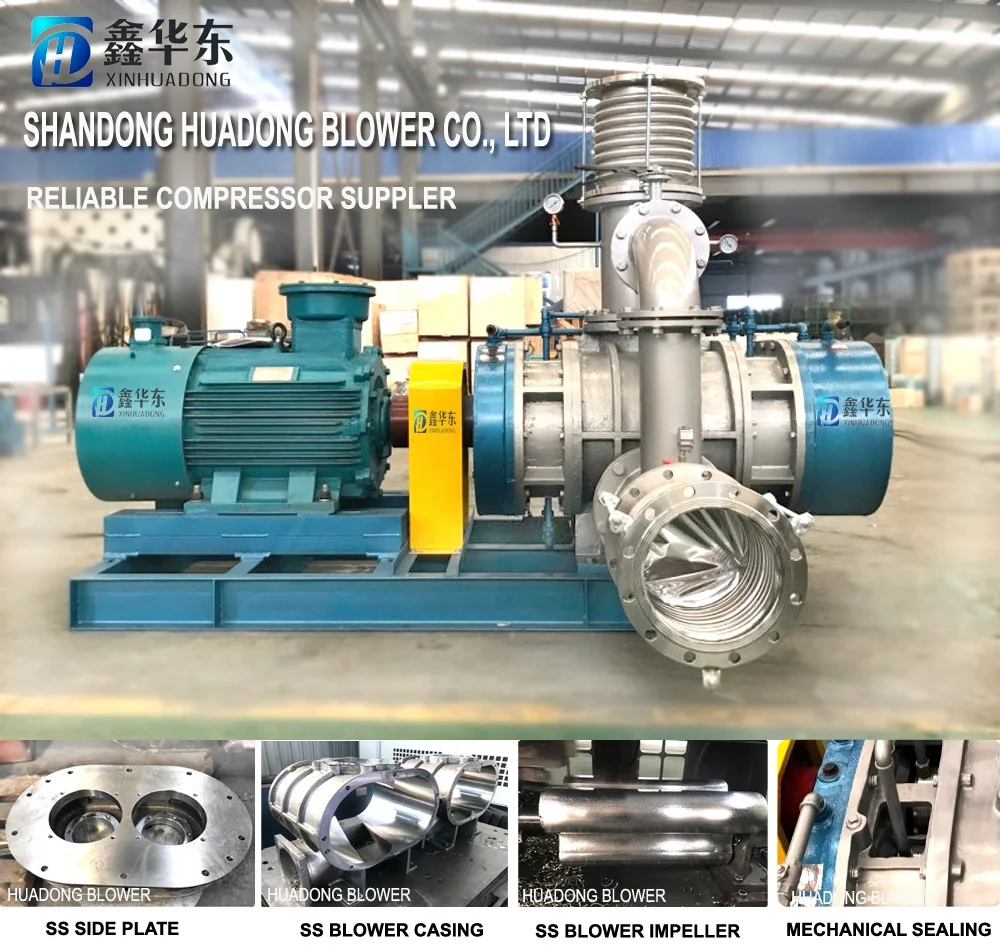 Mvr Steam Compressor For Seawater Decilination Recycling System Vapor ...