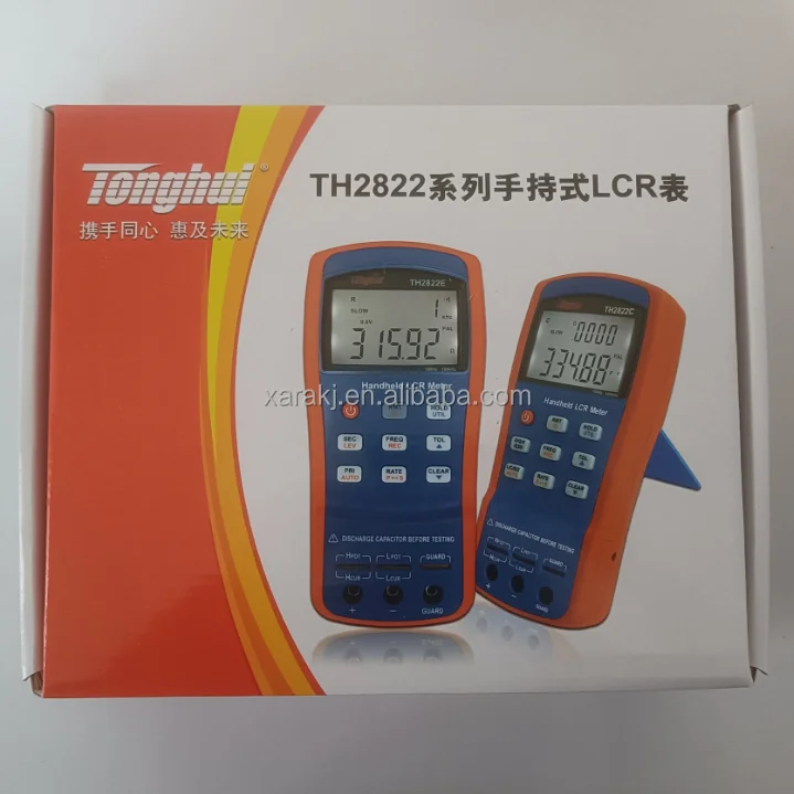 Tonghui Handheld Lcr Meter Th2822 Series Model Th2822e Component ...