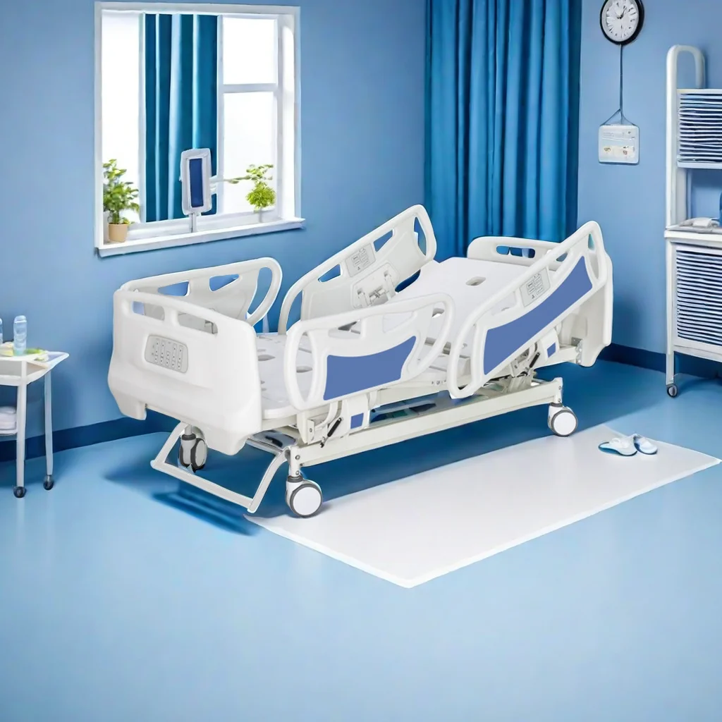 Surgical Recovery Electric Hospital Bed with Precise Angle Adjustments ...