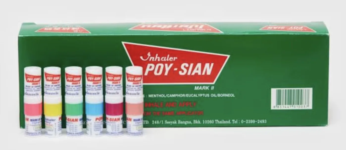 Original Poy-sian Inhaler 1.7 Ml 2 In 1 Refreshing And Aroma Oil Stick ...