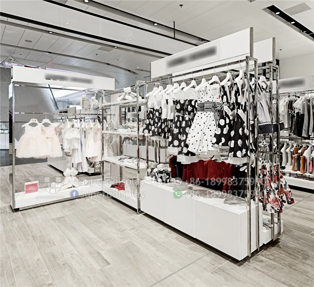 Custom Baby Clothing Shop Decoration & Interior Design