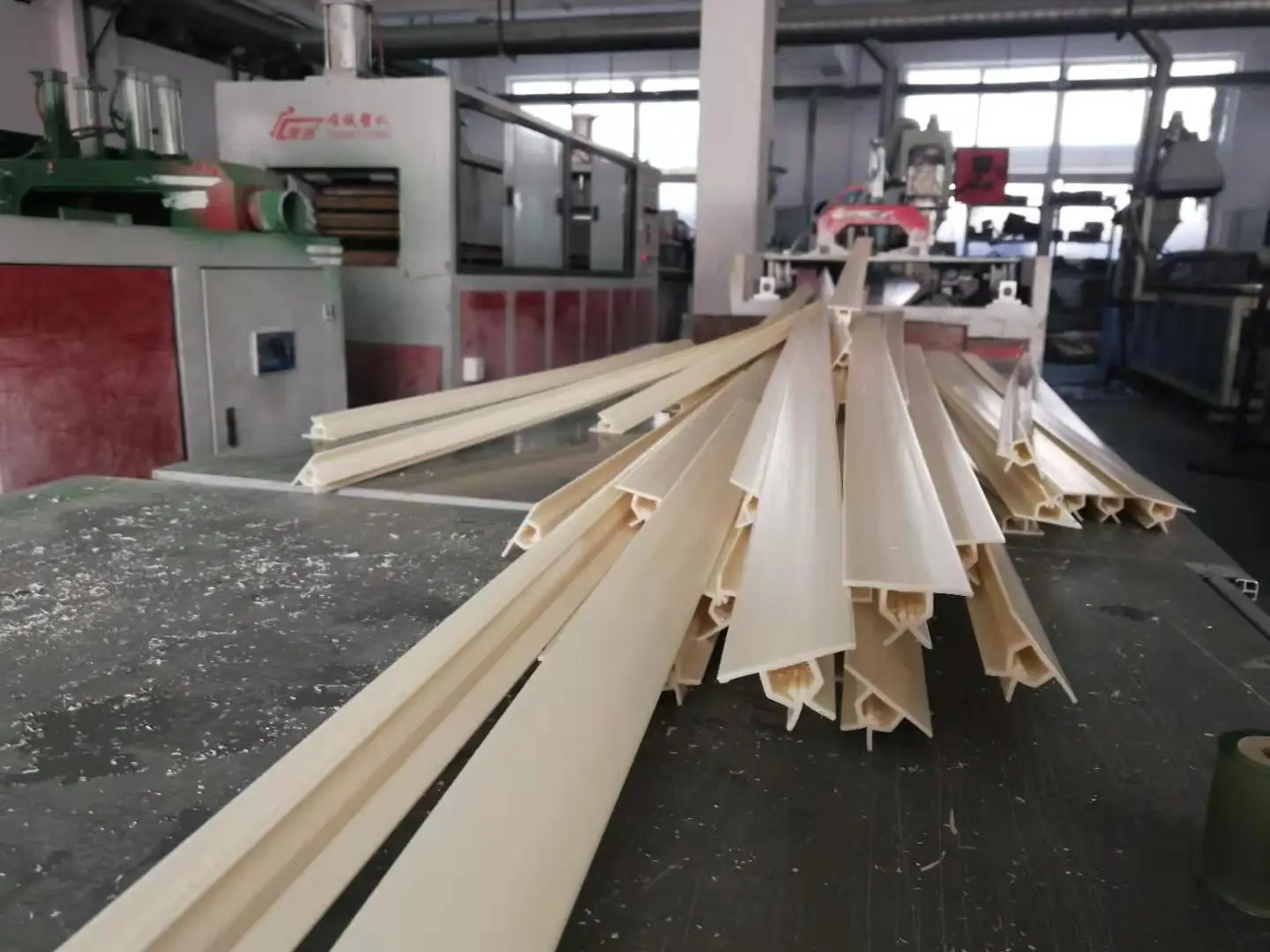 Soundproof Plastic Extrusion Walling Profiles - PVC Fabric Mounting Track