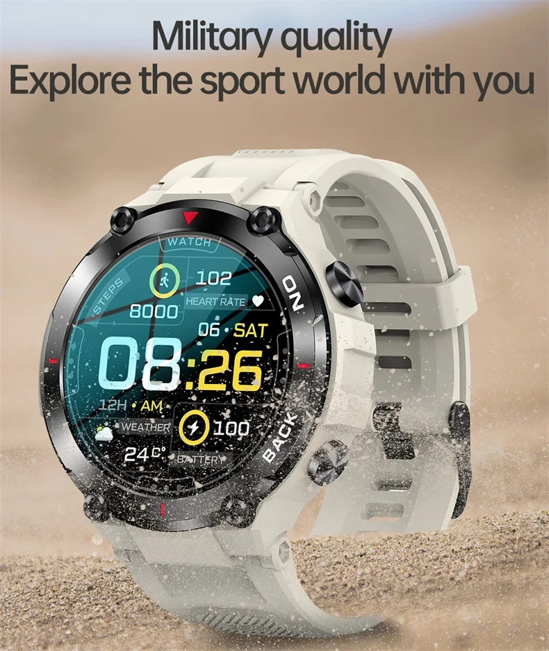 Reloj K37 GPS Smart Watch - Fitness Tracker & More