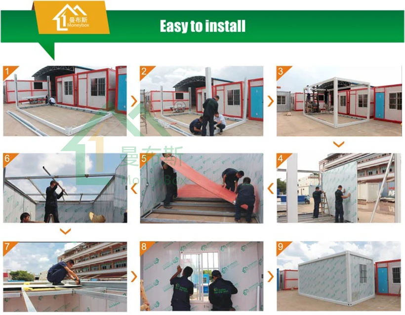 20FT Economic Demountable Sandwich Panel Container House