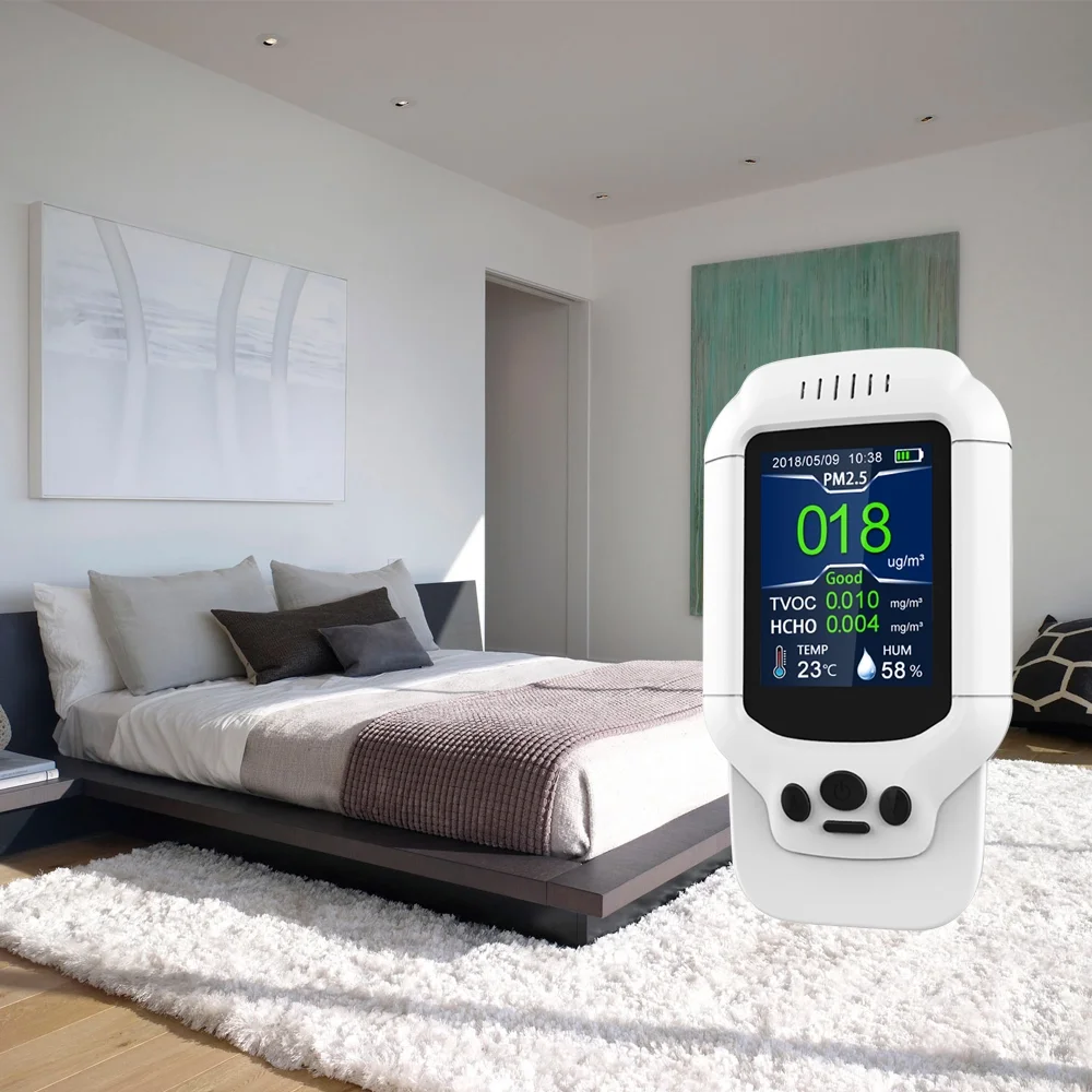 Professional 8-in-One DM502 Gas Analyzer TVOC Meter & Formaldehyde ...