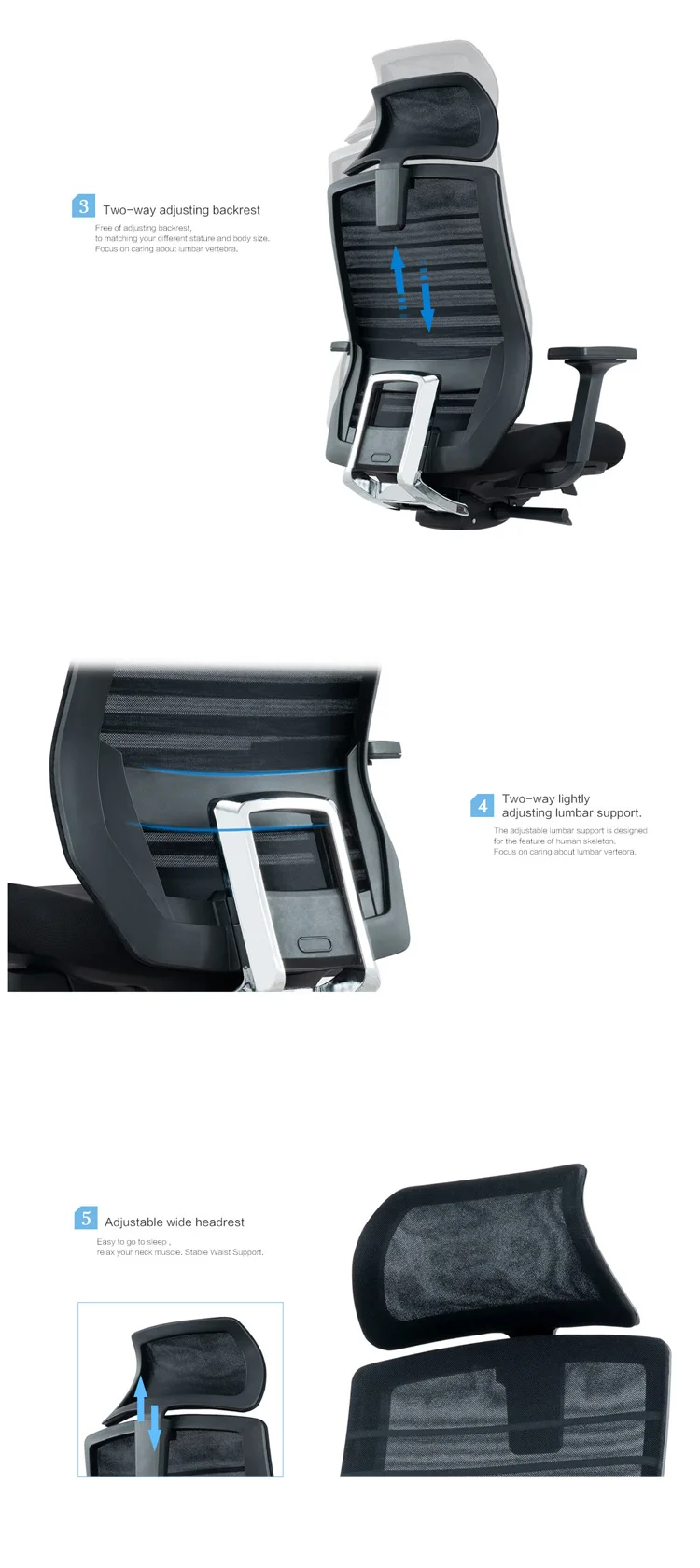 Sitzone Ergonomic Chair - Adjustable, Luxurious Comfort