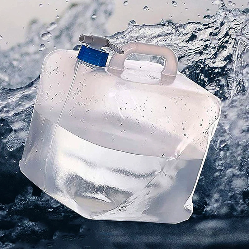 Bpa Free Collapsible Water Container Camping Water Storage Carrier For ...