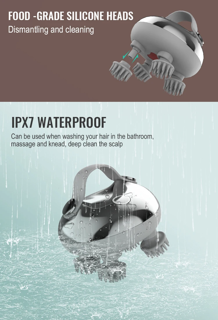 Head Spa Massager - Portable Electric Scalp Hair Massager