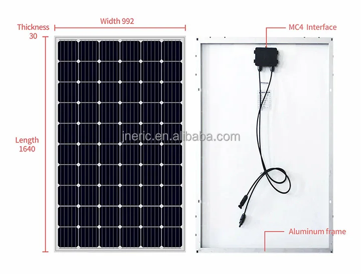 250w Mono Solar Panel Solar Module Pv Solar Panel Photovoltaics Mono ...