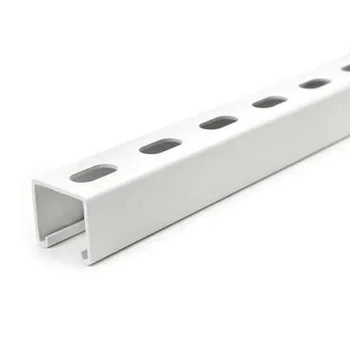 White Powder Coated Unistrut Steel Unistrut Channel In China - Buy ...