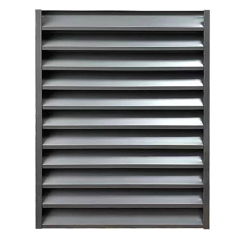 Aluminum Shutter Louver noise reducing louver acoustic louver for ...