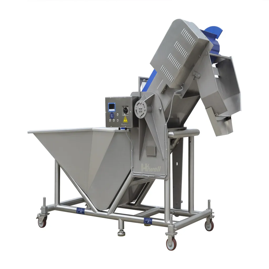 Hiwell Meat Loading Machine Xtj600 - Buy Incline Conveyor With Hopper ...